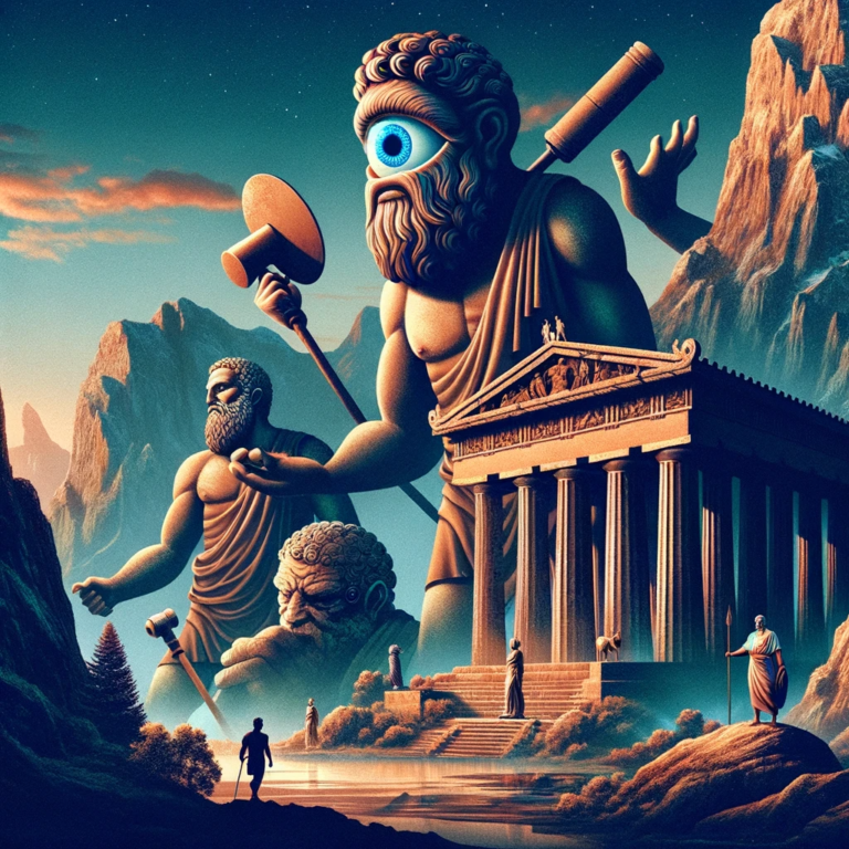 Cíclopes y Gigantes: Los Colosos de la Mitología Griega - SesoLibre.com
