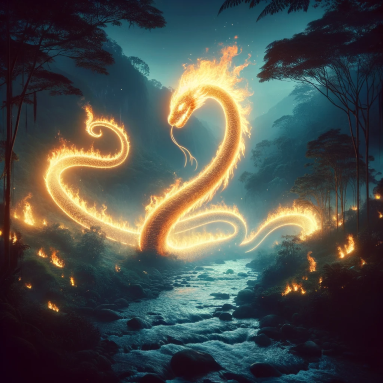 El Boitatá: La Serpiente de Fuego del Folklore Brasileño - SesoLibre.com